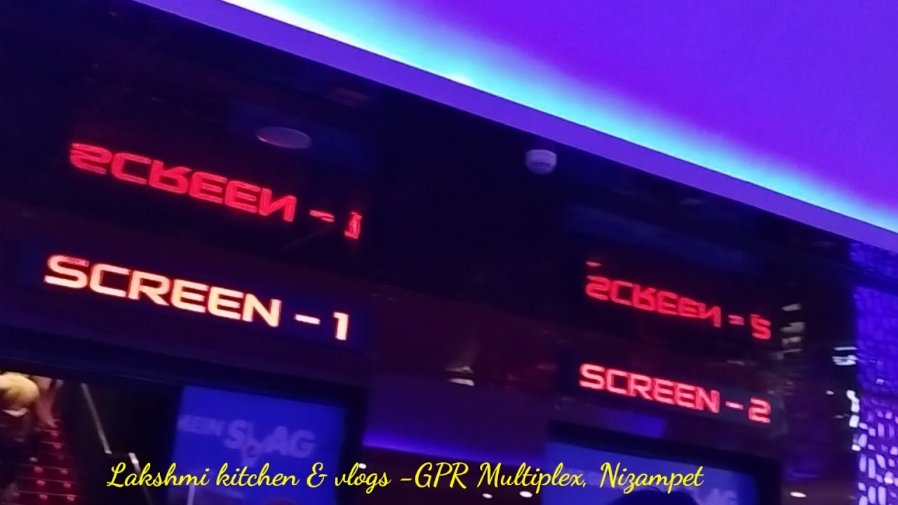 GPR Multiplex Theatre,Nizampet - YouTube
