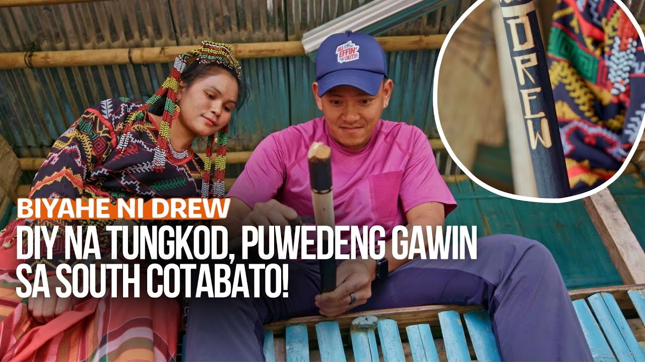 DIY na tungkod, puwedeng gawin sa South Cotabato! | Biyahe ni Drew ...