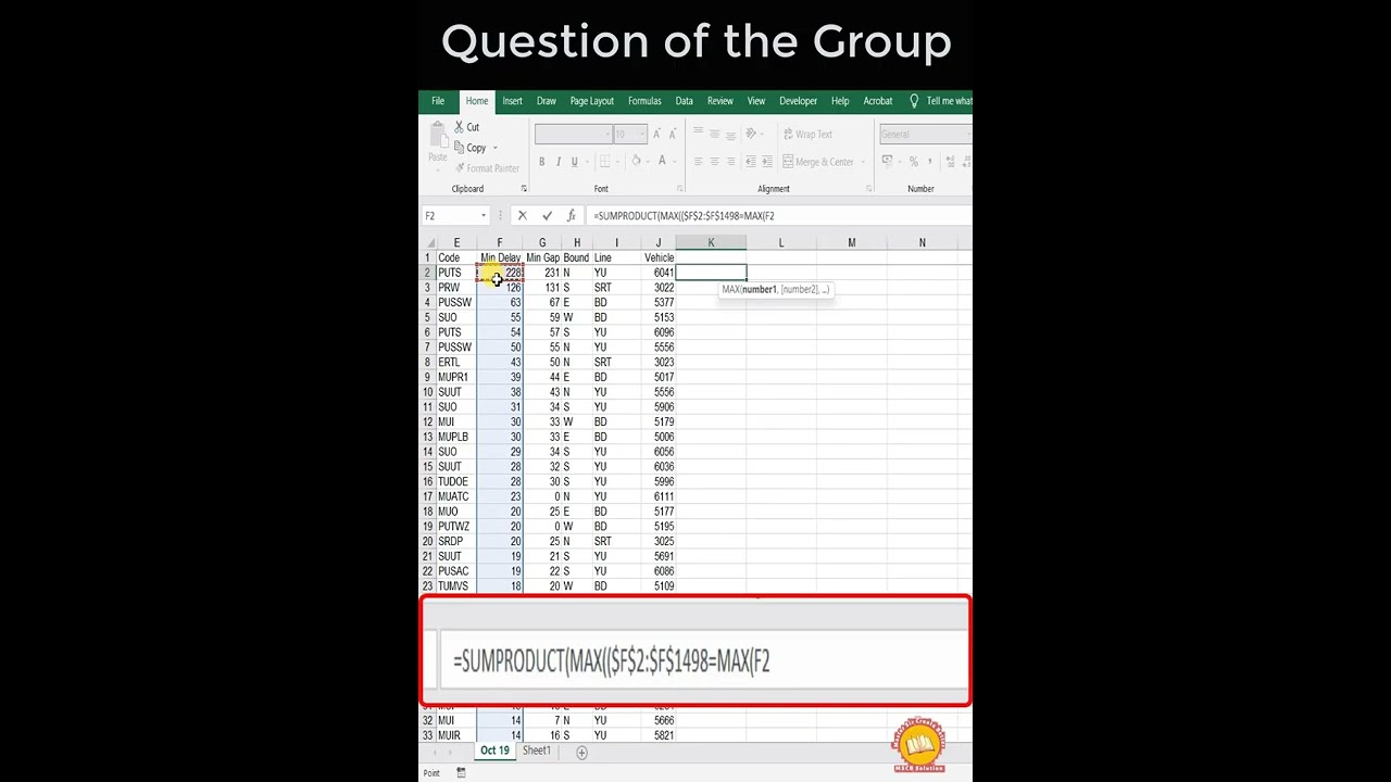 Trick 217 How To Use Max If Function By Using Of Sumproduct Max Trick 217 How To Use Max If Function By Using Of Sumproduct Max