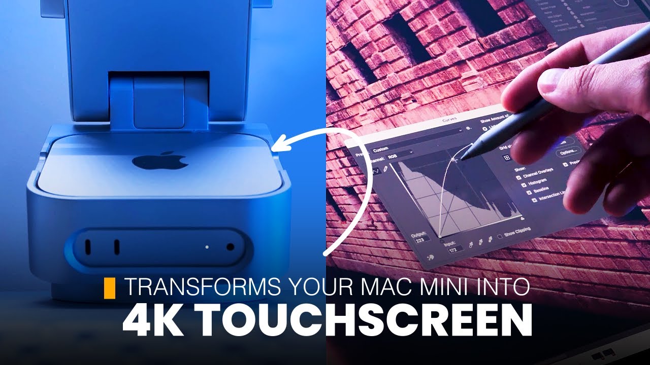 I Turned My Mac Mini Into a 4K Touchscreen All-in-One | Aspekt 32" UHD ...