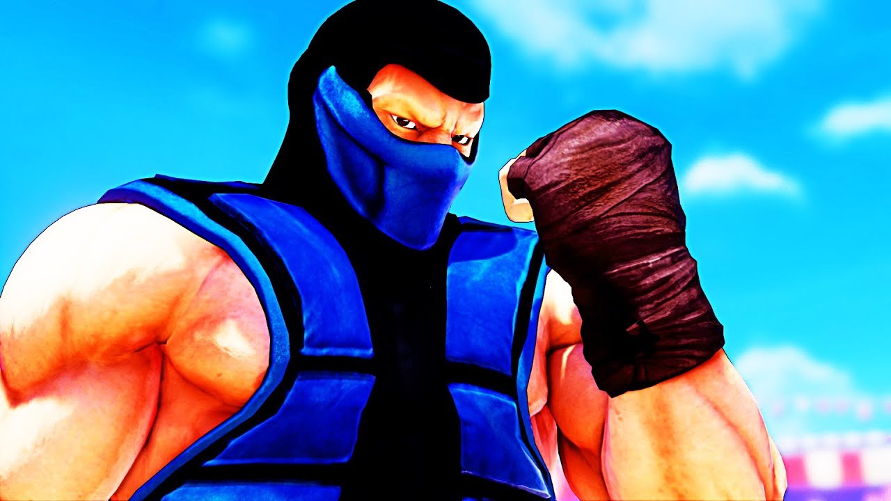 SFV - MK SUB-ZERO VS LUNA SNOW - RYU MOD SHOWCASE - STREET FIGHTER V ...