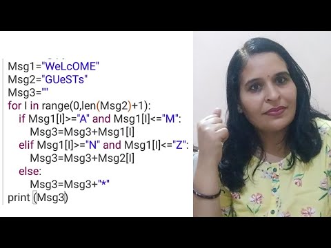 String based output calculation in Python by Ella Joshi - YouTube