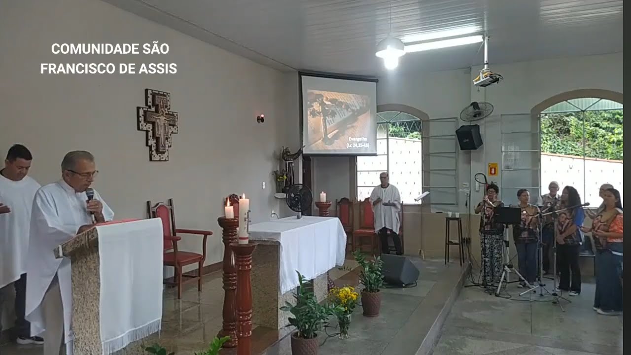 3.• DOMINGO DA PÁSCOA CELEBRAÇÃO DA PALAVRA CEB. SÃO FRANCISCO DE ASSIS ...