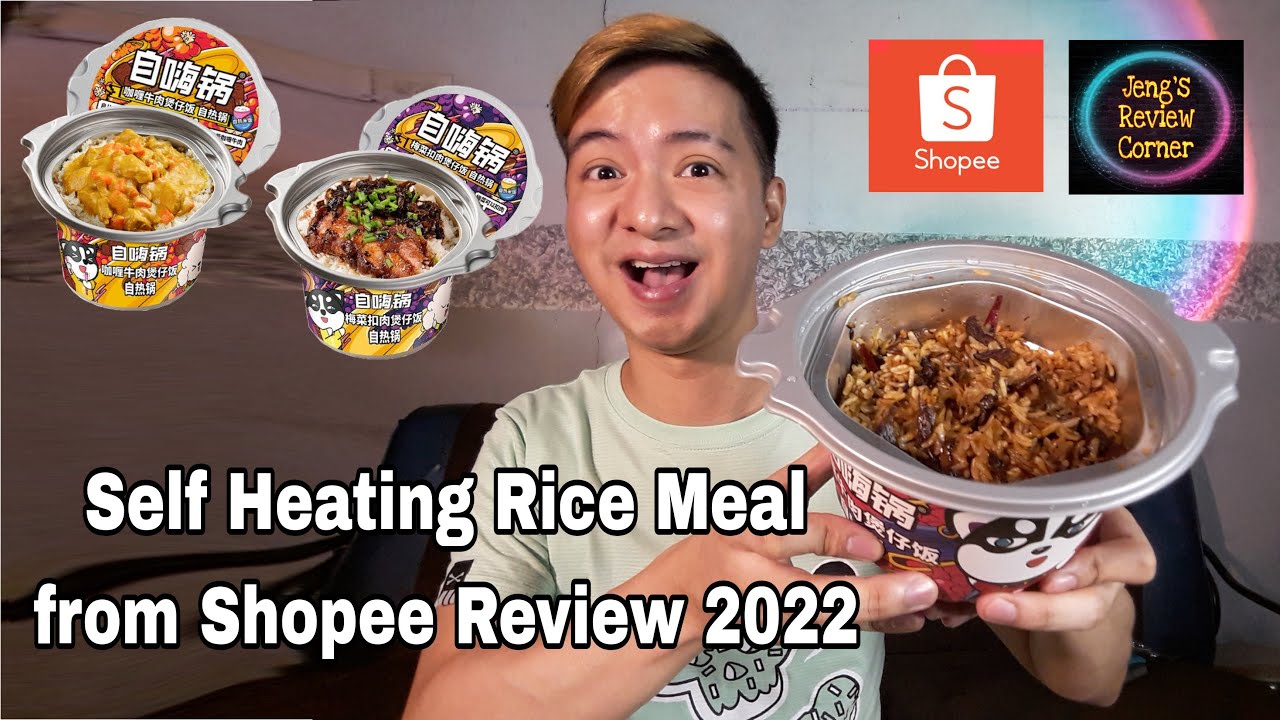 SELF HEATING RICE MEAL FROM SHOPEE REVIEW, HOW TO COOK STEP BY STEP ...