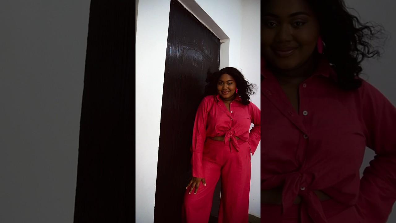 GRWM +THE CUTEST TWO PIECE SET FROM JMP ATELIER + PLUS SIZE FASHION # ...