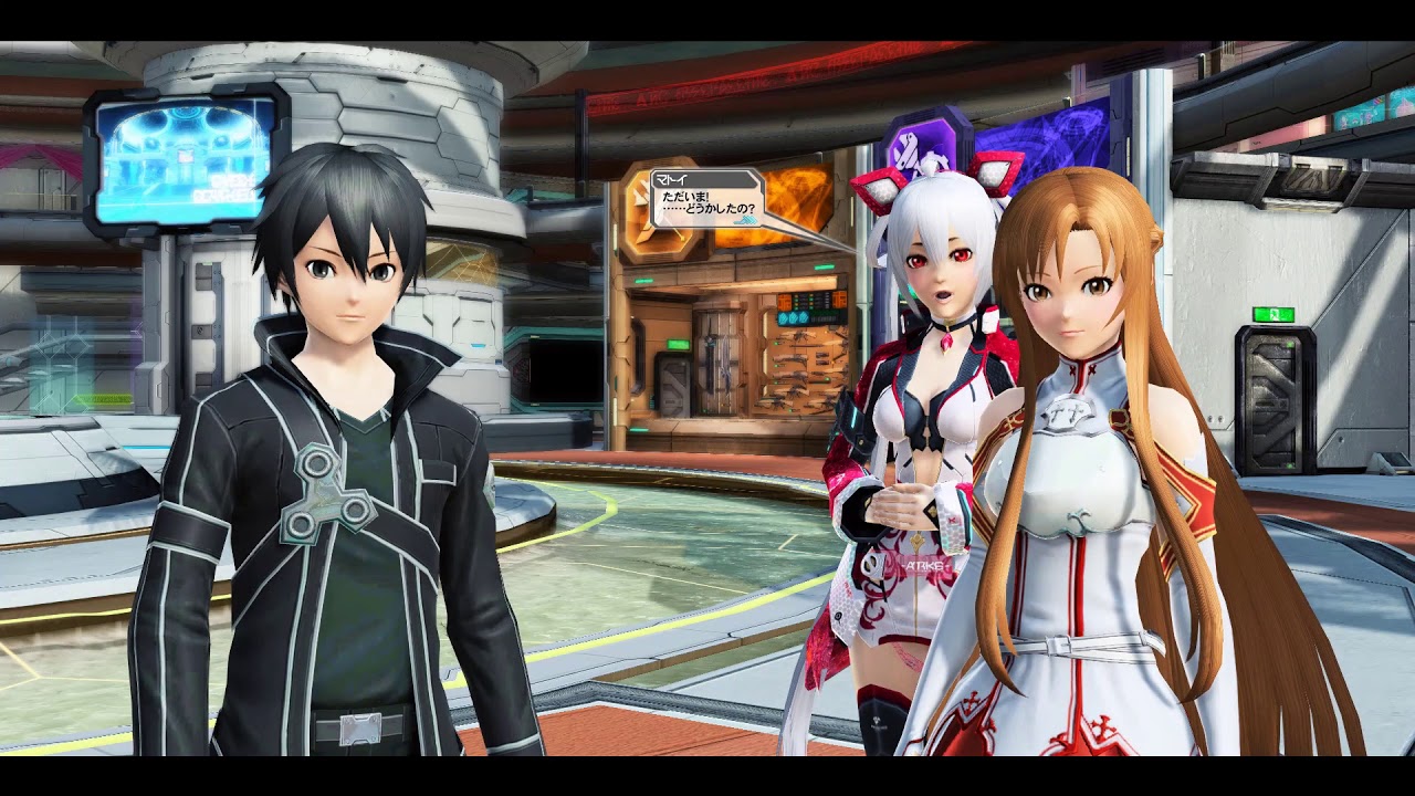 【PSO2】 SAOコラボストーリー02 キリトからの挑戦状 - YouTube