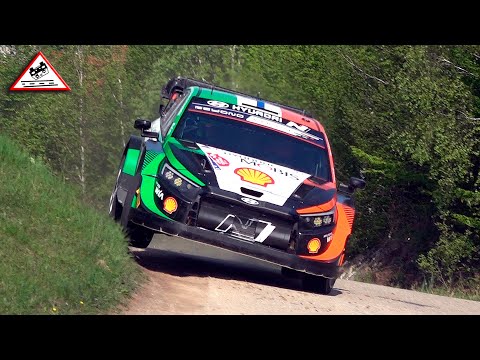 Action and Best Moments | WRC Croatia Rally 2023 [Passats de canto]