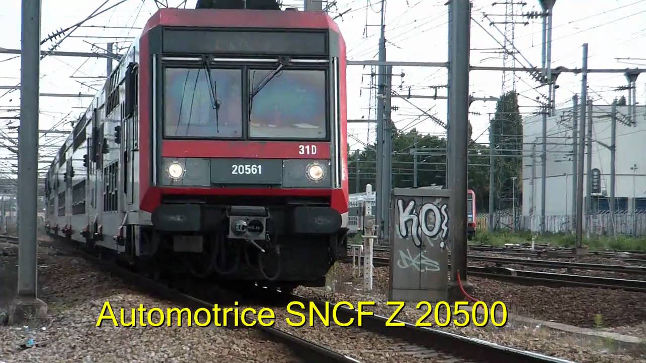 Automotrice SNCF Z 20500 -Commuter Rail Train - YouTube