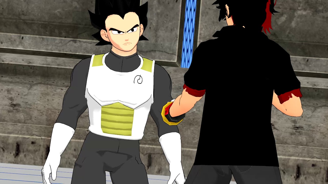 Vegeta and Shadow Sparring - YouTube