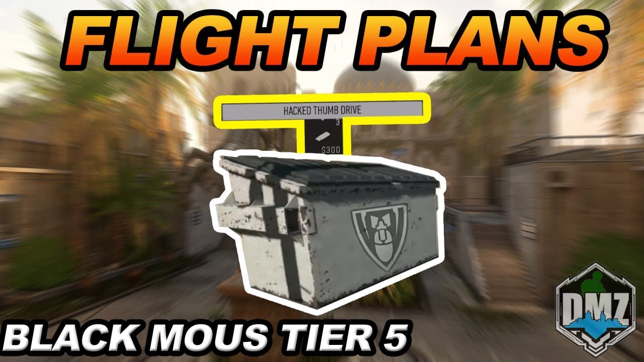 ‏DMZ משימות - BLACK MOUS TIER 5 FLIGHT PLANS - YouTube