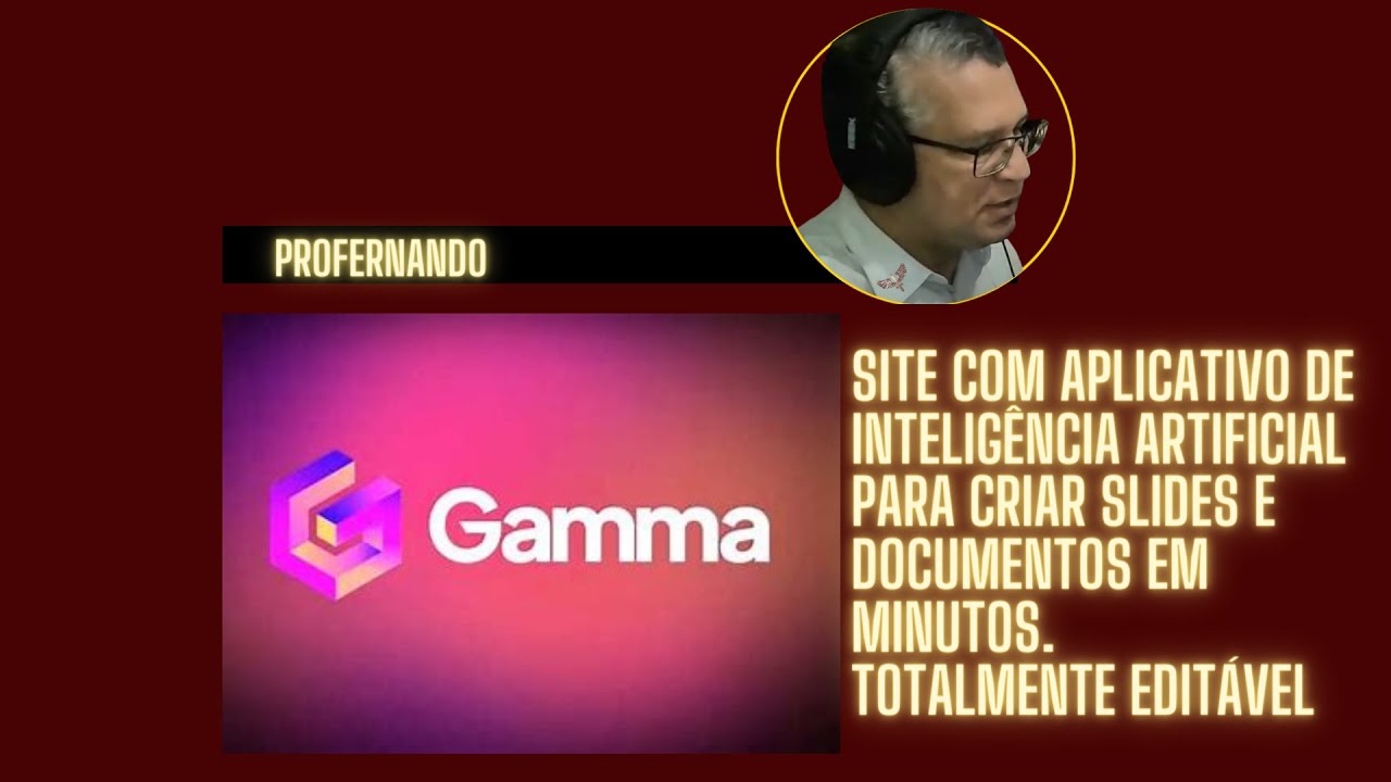 Profernando: Gamma aplicativo de slides usando I A - YouTube