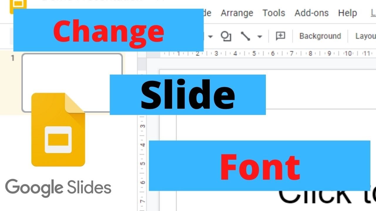 How To Change Font In Google Slides YouTube How To Change Font In Google Slides YouTube