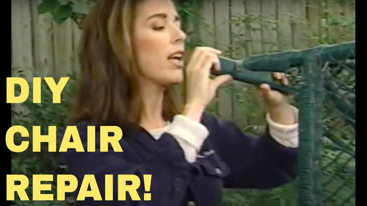 DIY chair repair for loose rungs and rockers! A Repair to Remember ...