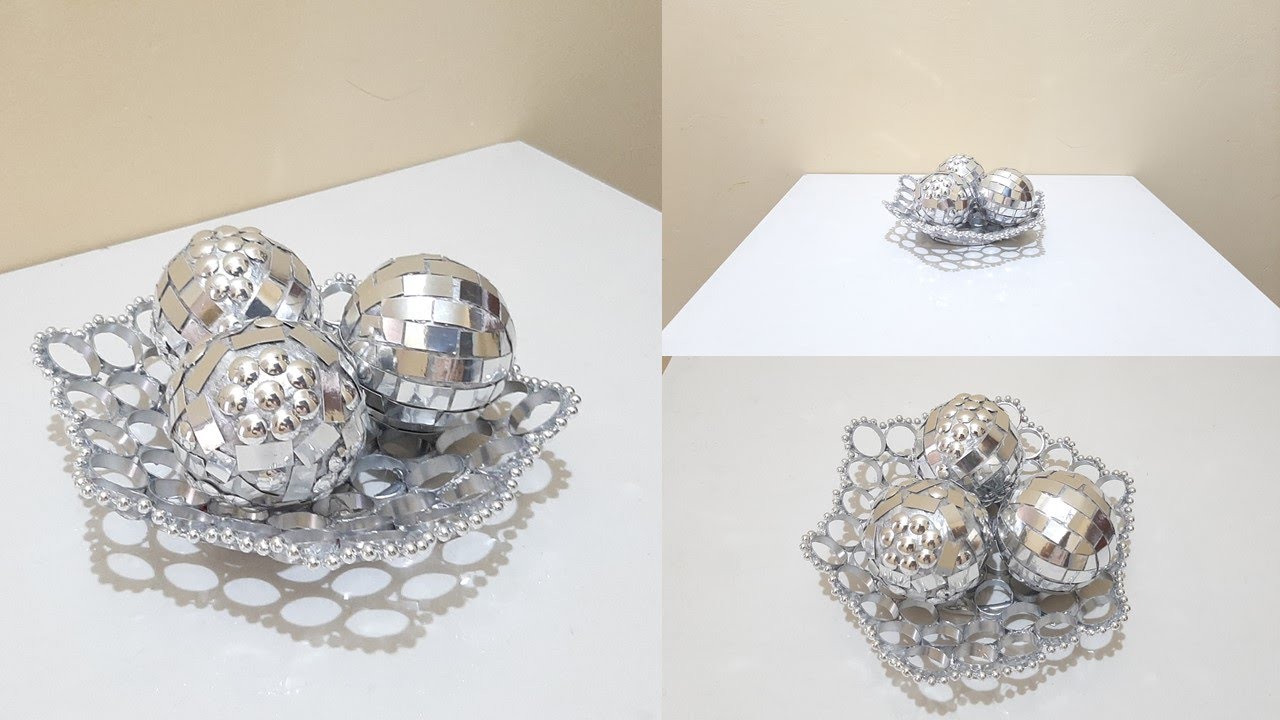 Elegantes esferas plateadas - Elegant silver spheres - YouTube