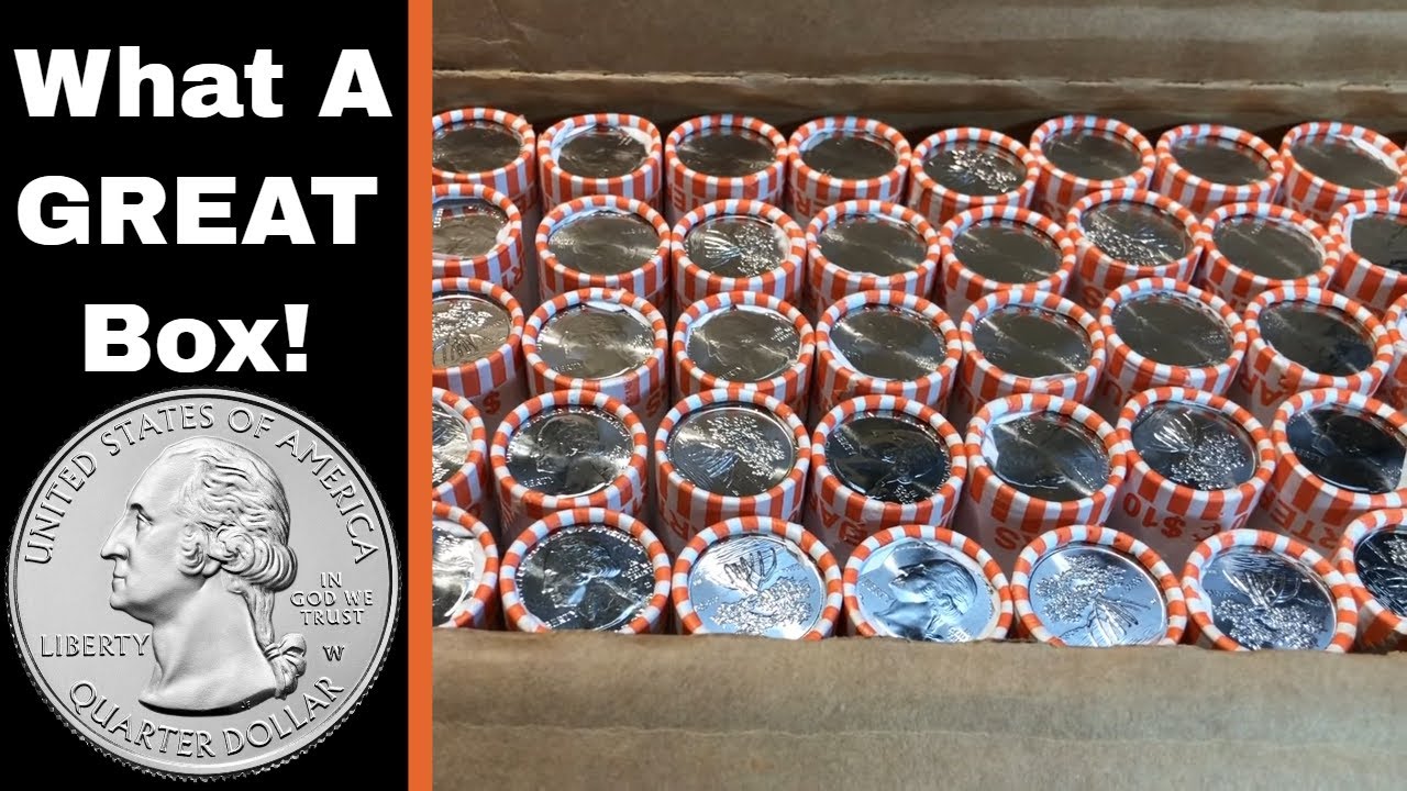 Coin Roll Hunting Quarters - 2020 W Salt River Bay Quarters Found - YouTube