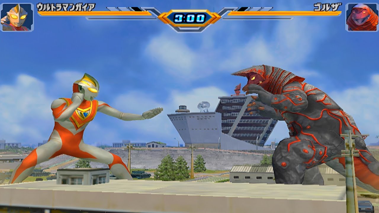 Ultraman Fighting Evolution 3: Gameplay - Ultraman vs Monster 107,1080P ...