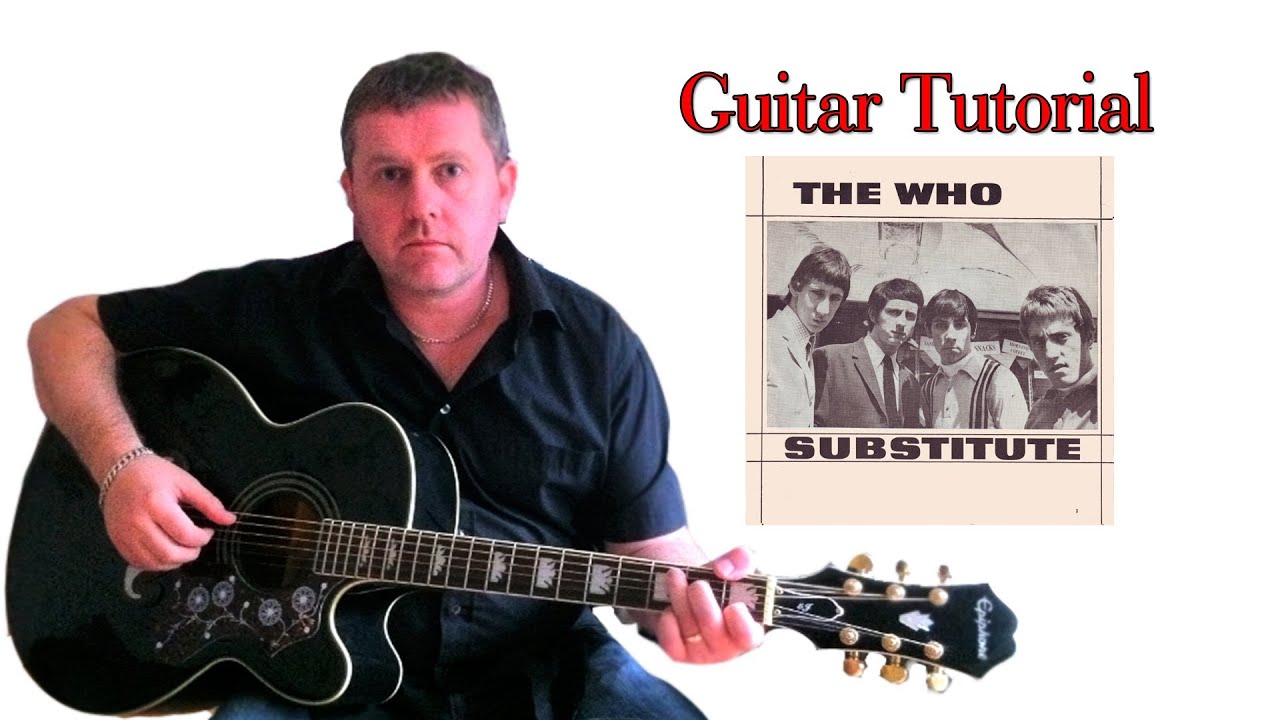 Substitute - Easy Guitar Tutorial - The Who - YouTube
