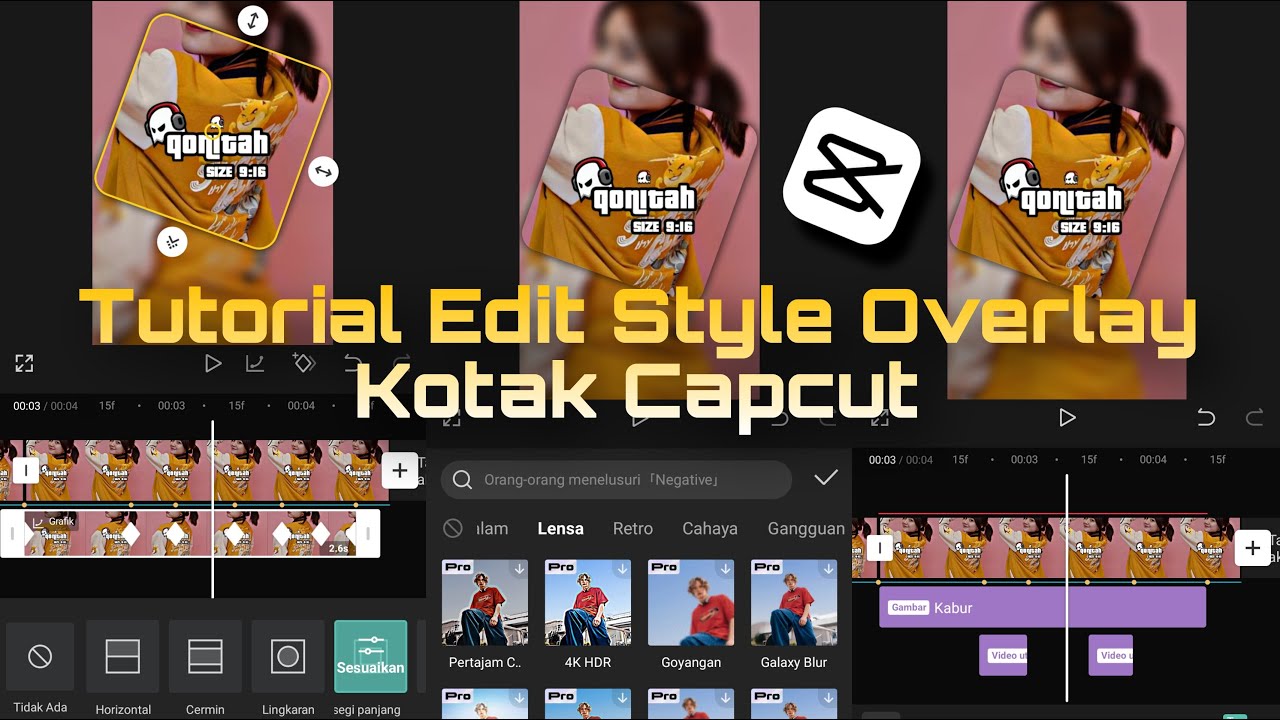 TUTORIAL EDIT STYLE OVERLAY KOTAK CAPCUT - YouTube