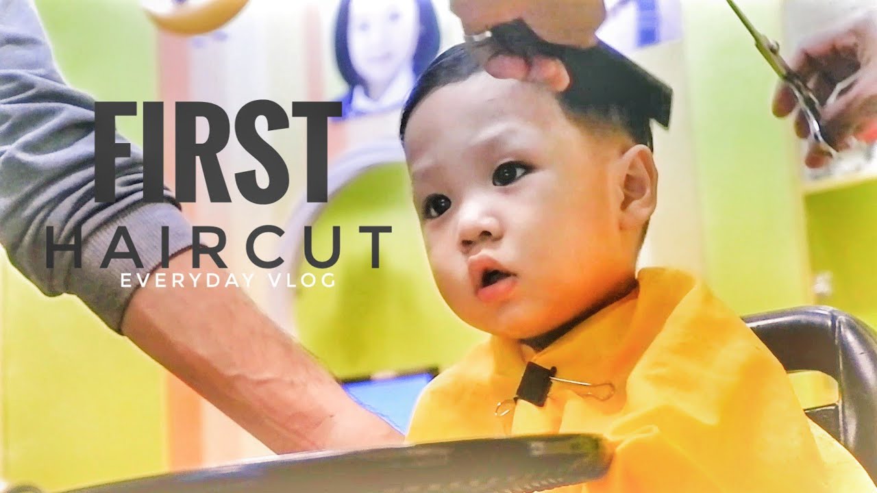 SEB'S FIRST HAIR CUT!! (VLOG #20) - YouTube
