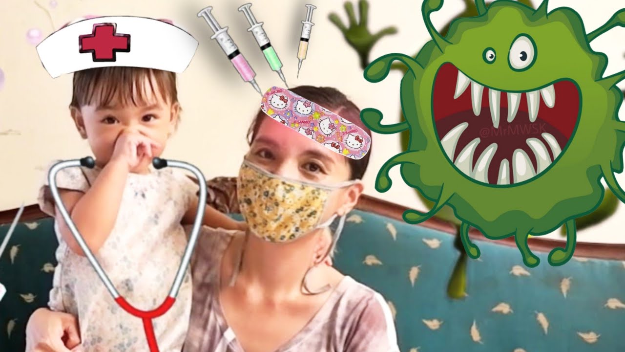 SICK SONG NURSERY RHYME SONG| EMMA PRETEND PLAY BOO BOO STORY - YouTube