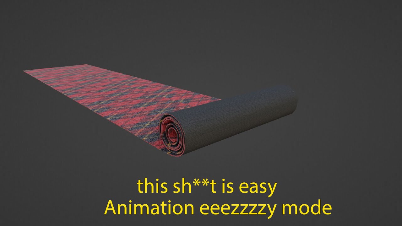 animating a red capet - YouTube