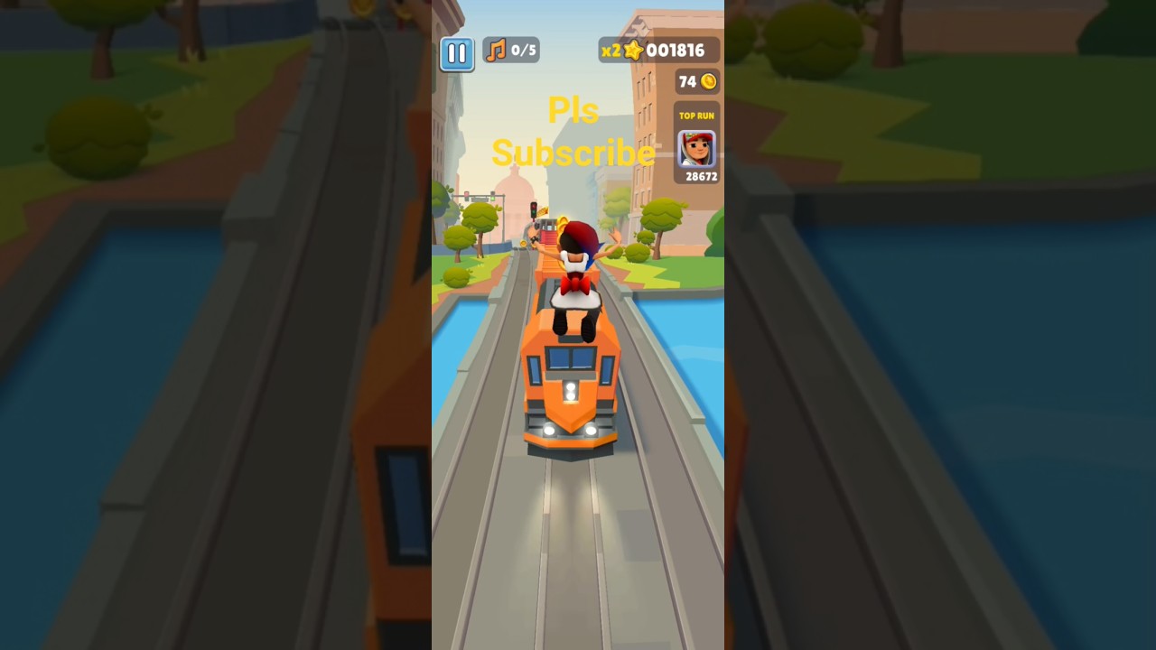 Subway Surfers Girl Run - YouTube