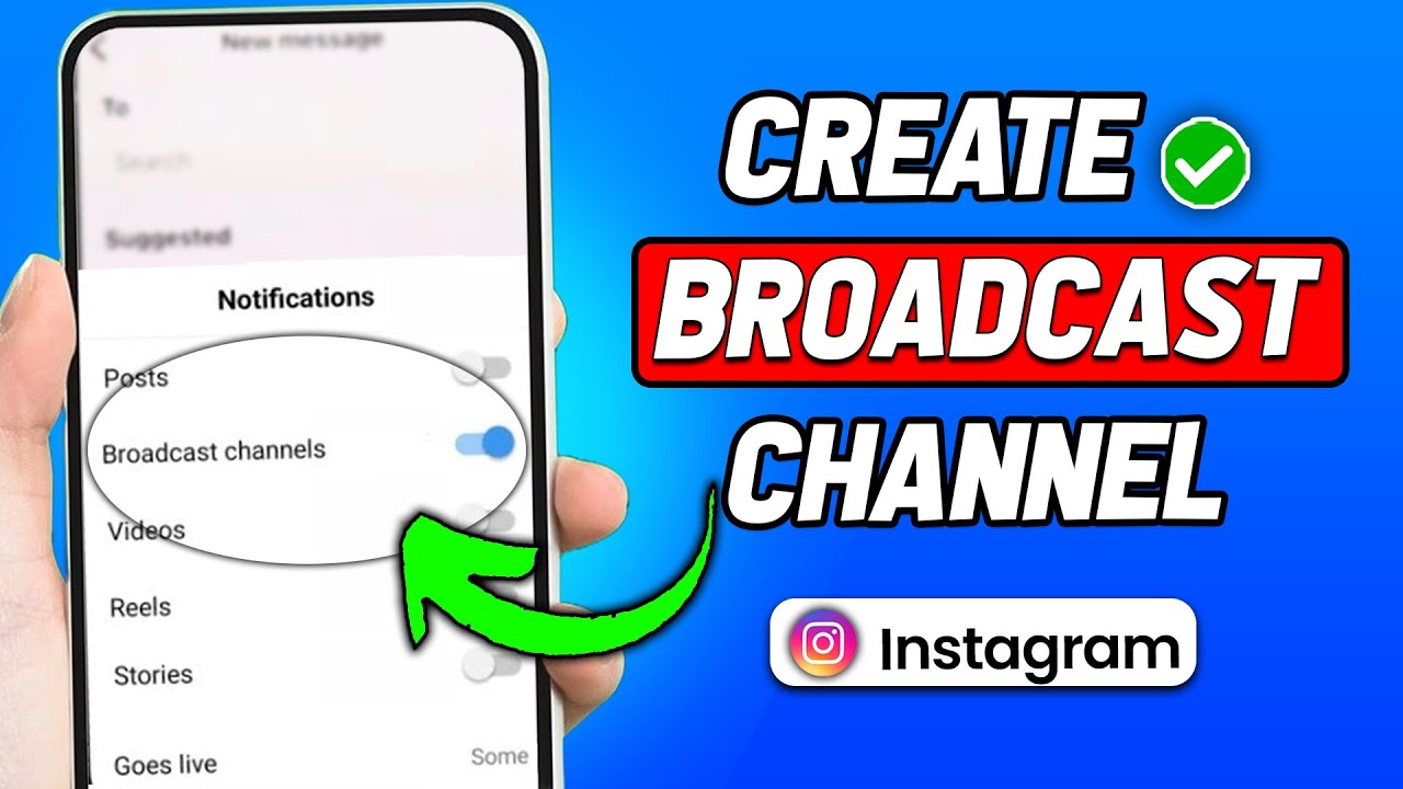 How to Create a Broadcast Channel in Instagram (New Method) - YouTube