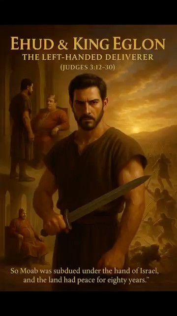 Ehud & King Eglon–The Left-Handed Deliverer(Judges3:12–30)PART1.#god # ...