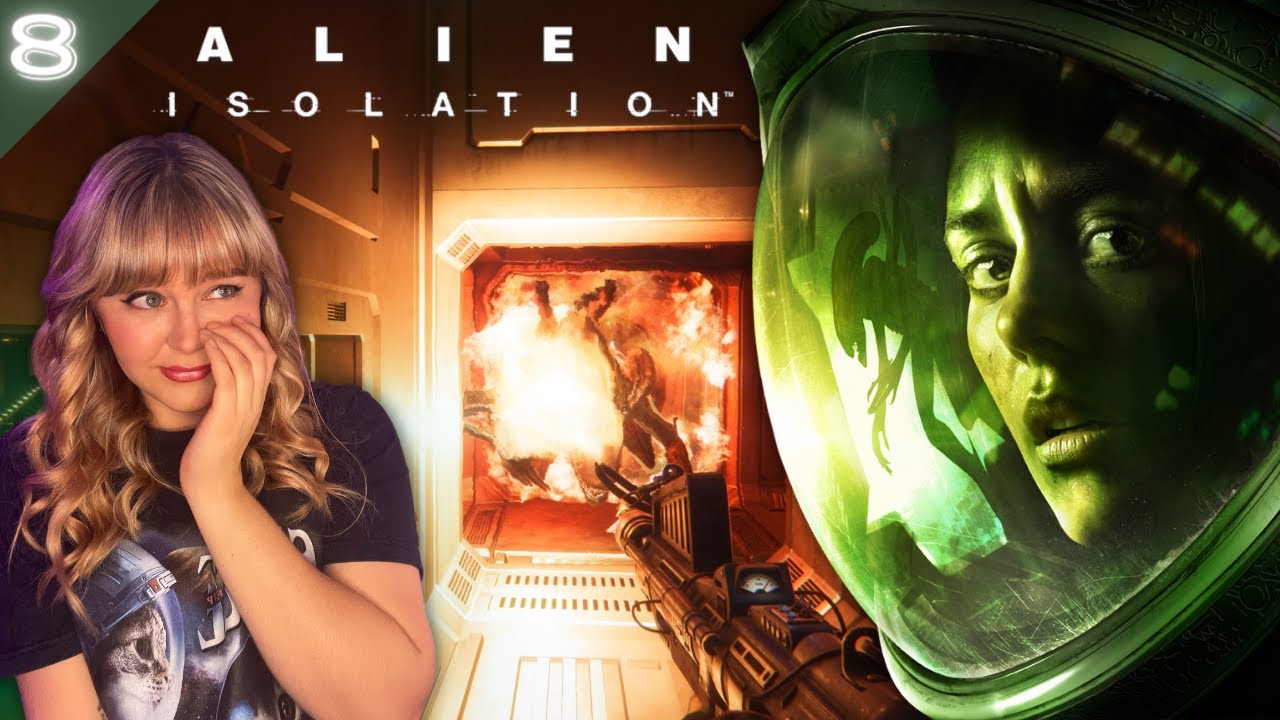 The trap... (well attempt lol) | Alien Isolation | Part 8 - YouTube