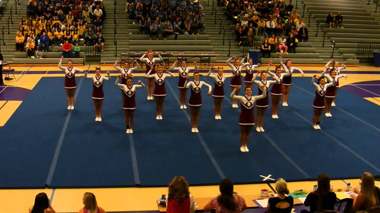 OHS Cheer at Districts Oct 15, 2013 - YouTube
