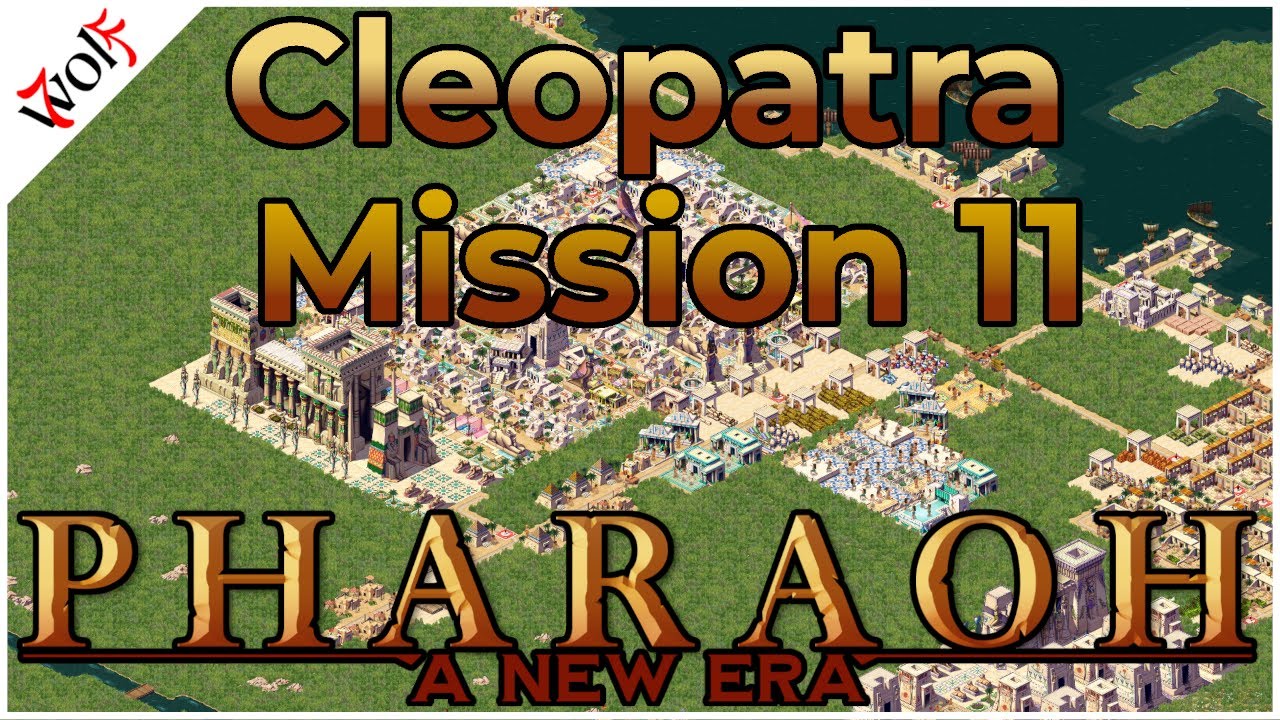 Pharaoh A New Era - Cleopatra Mission 11 Alexandria - Hard - YouTube