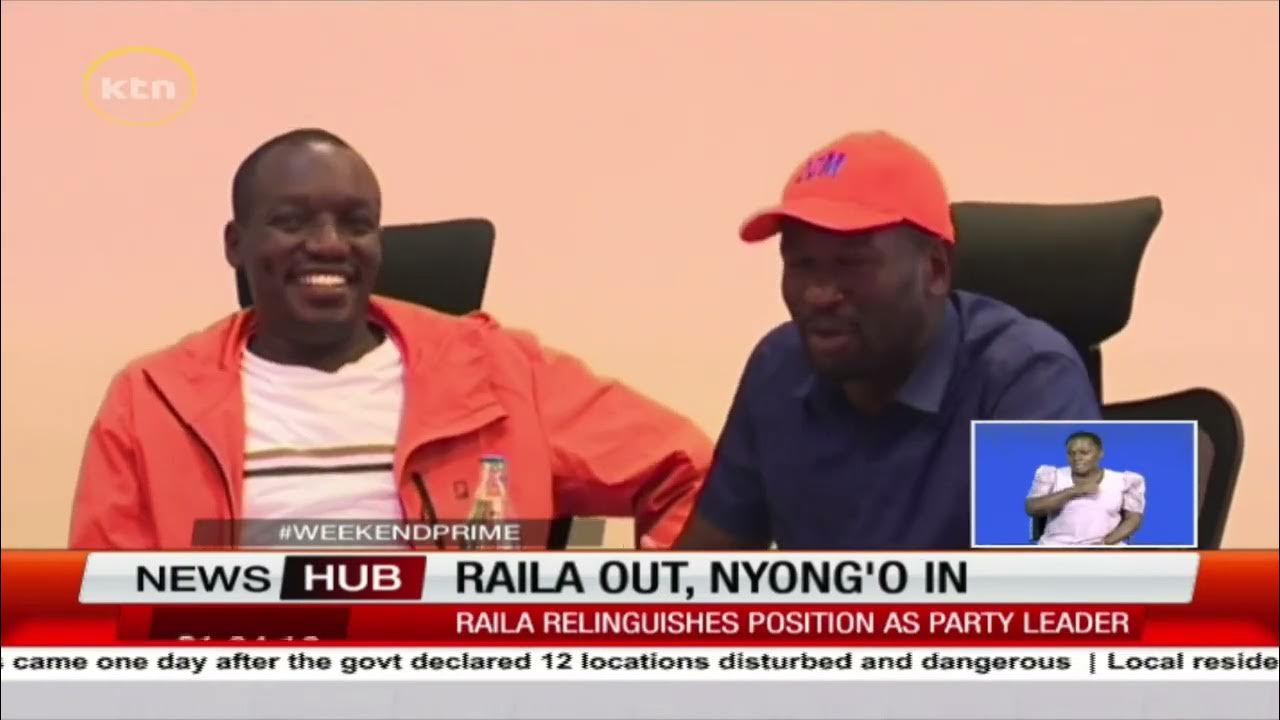 Raila Odinga hands over ODM leadership - YouTube