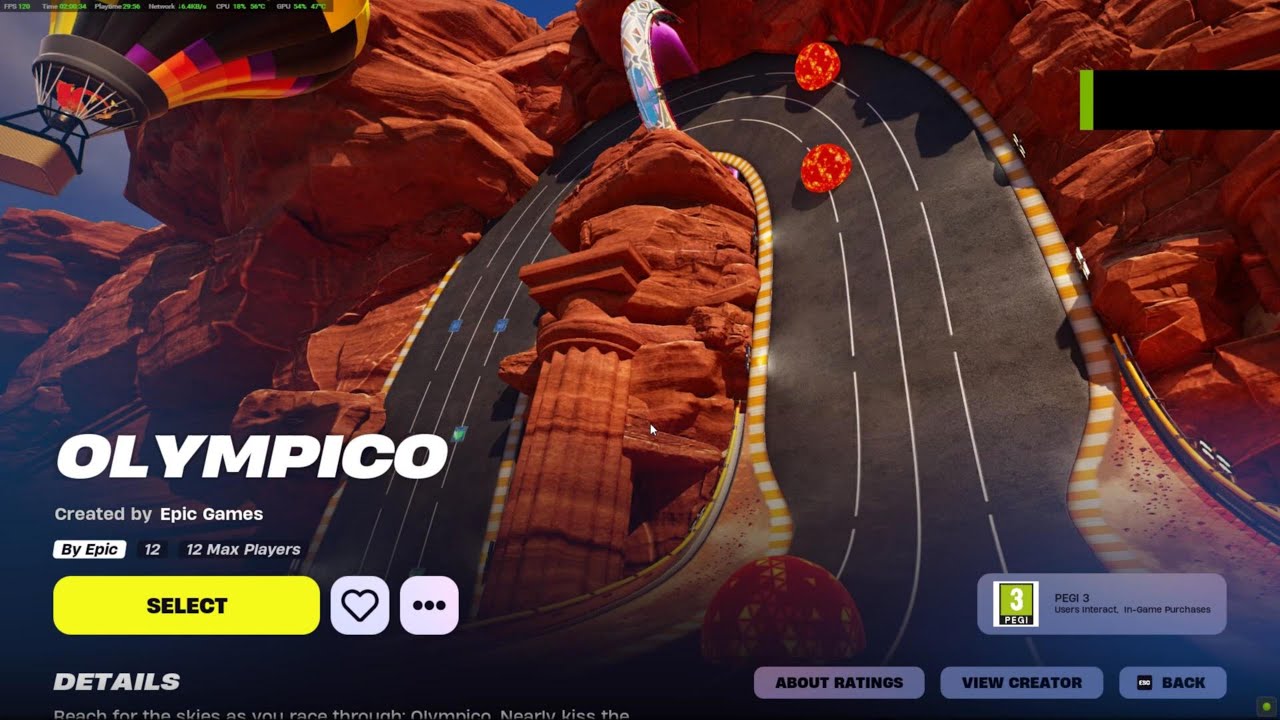 Rocket Racing - Speedrun - Olimpico - Fortnite - YouTube