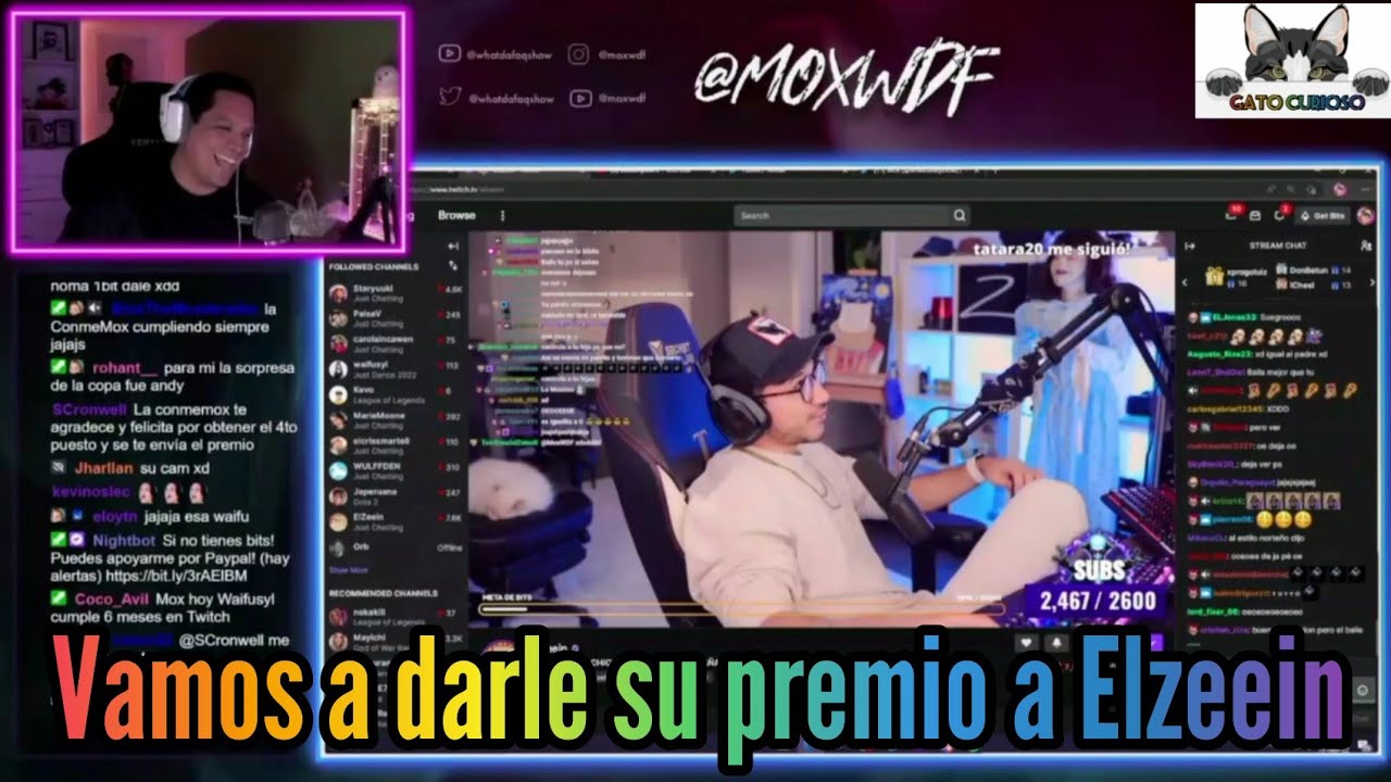 Elzeein contento por el premio de la Moximo Cup - YouTube