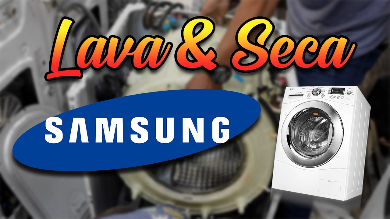 MONTANDO O TANQUE DA LAVA E SECA SAMSUNG - YouTube