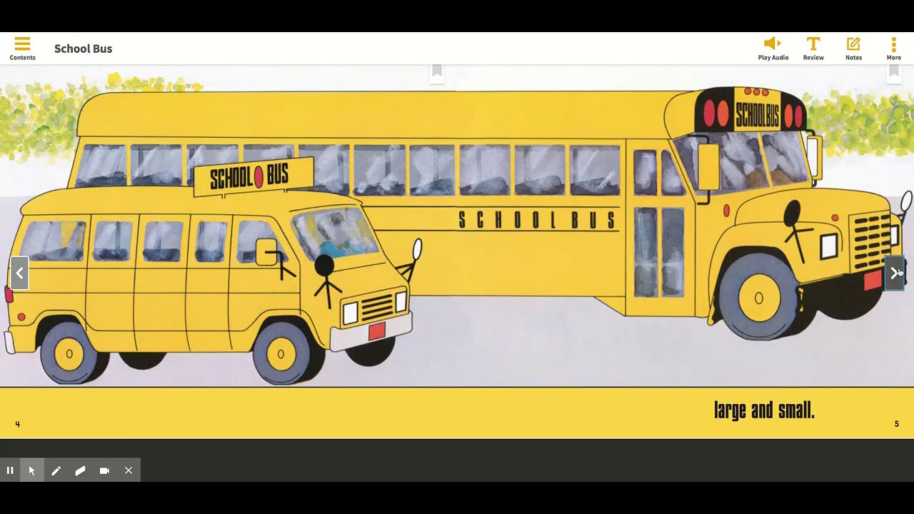 IRA Moriel. Yellow Schoo Bus. Author: Donald Crews. - YouTube
