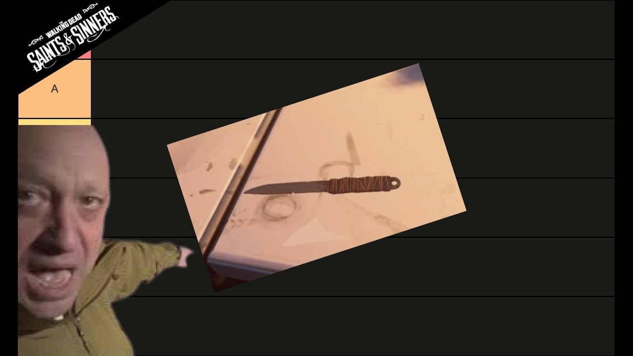Ranking All Melee Weapons In TWD Saints And Sinners - YouTube