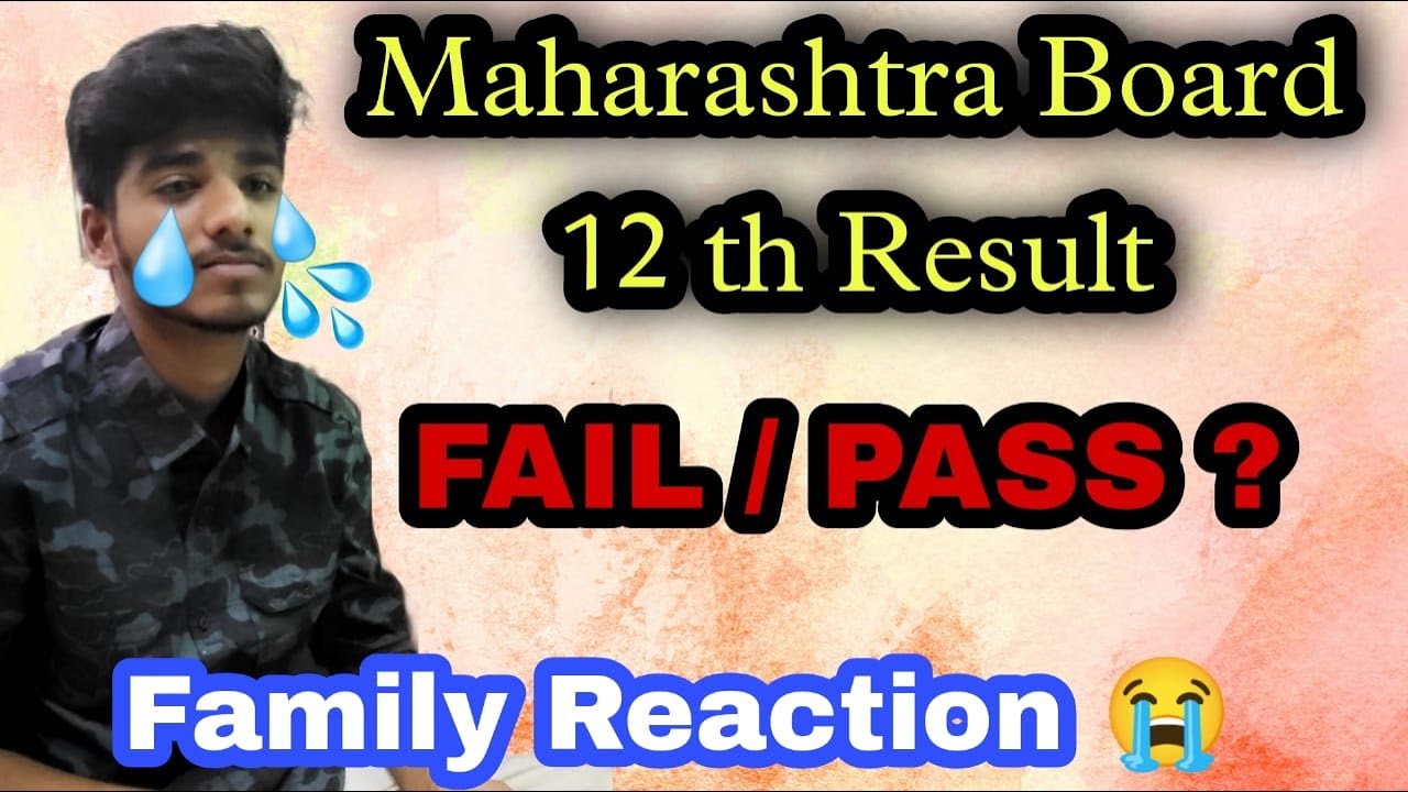 PASS or FAIL ?😭 12th Result Reaction Maharashtra Board (Live Reaction ...