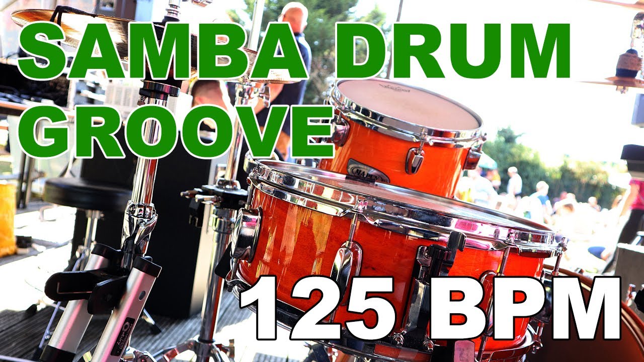 Samba Drum Loop 125 BPM - YouTube