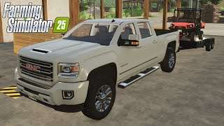 Fs25 2024 Gmc Sierra Denali 2500 3500hd Car Mod For Farming Simulator ...