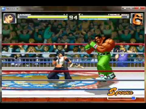 FIST FIGHTERS OF MUGEN 1.0 FRANCO BASH GAMEPLAY - YouTube