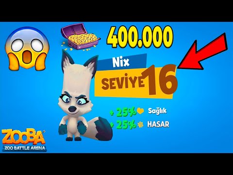 NİX'İ 16 SEVİYEYE BASTIM ! - GÖZLERİNİZE İNANAMAYACAKSINIZ - Zooba