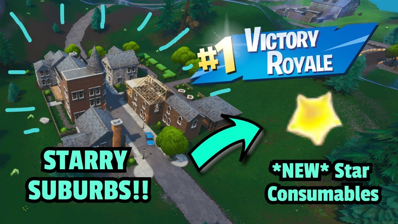 *NEW* Starry Suburbs Location on Fortnite Nintendo Switch! - YouTube