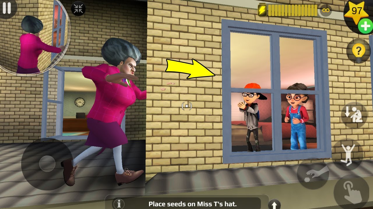 troll Miss T so funny everyday in Scary Teacher 3D | gameplay android ...