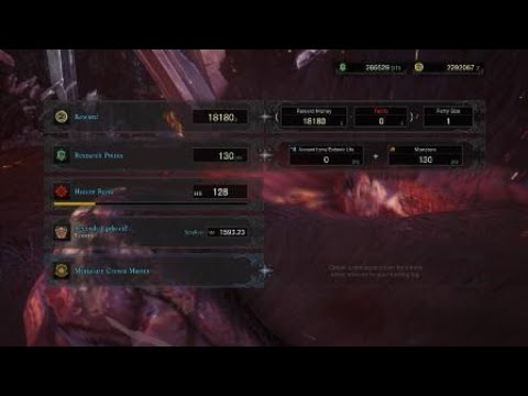 Monster Hunter: World - Teostra Mini Gold Crown - YouTube