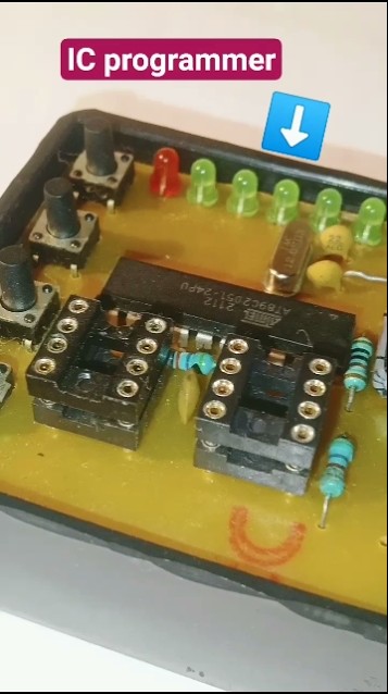 IC programmer #arduinoproject #arduino #ic programr #circuit # ...