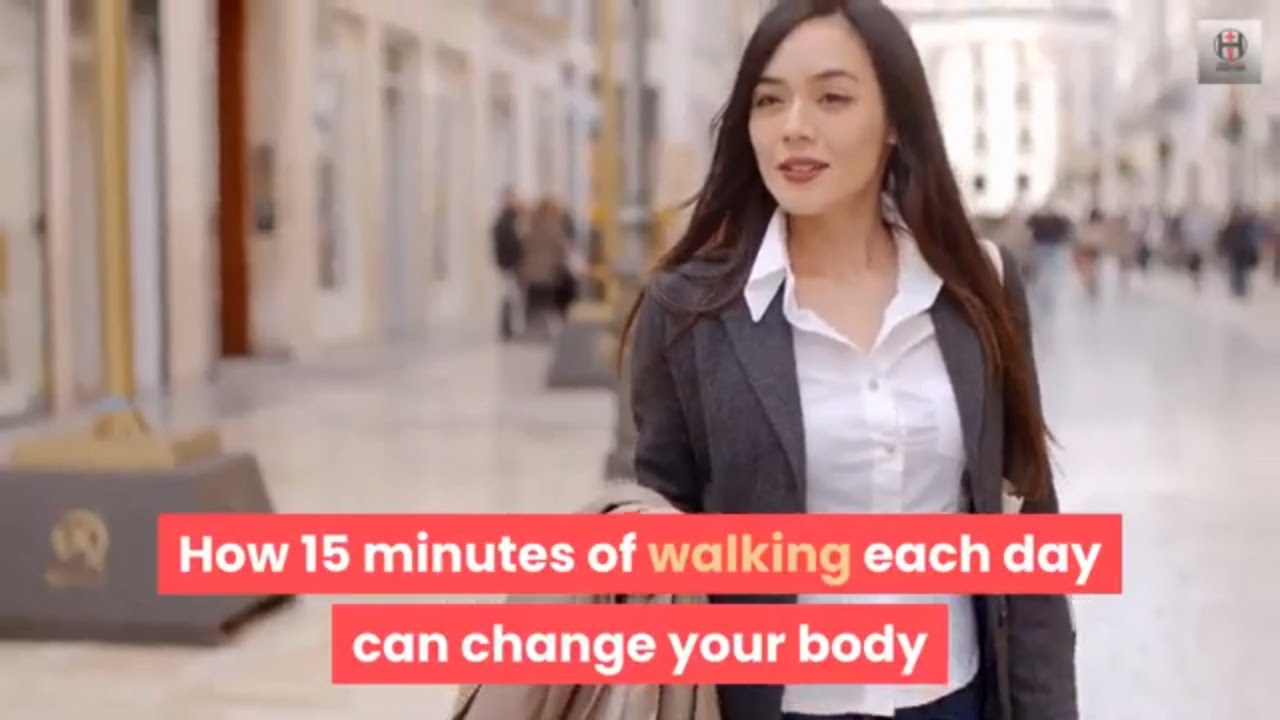 How 15 minutes of walking each day can change your body - YouTube