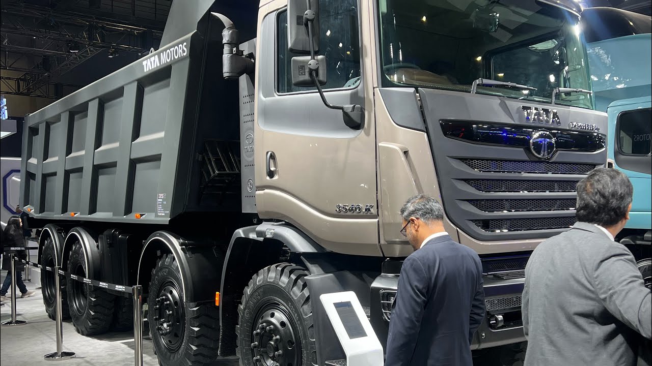 Tata Motors Commercial Vehicle Pavilion No 1of Auto expo2025 - YouTube