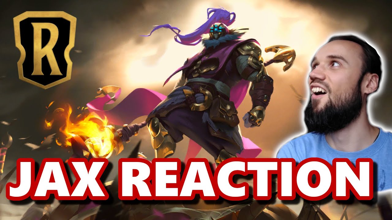 JAX is coming to LoR! | Reveal Reaction - YouTube
