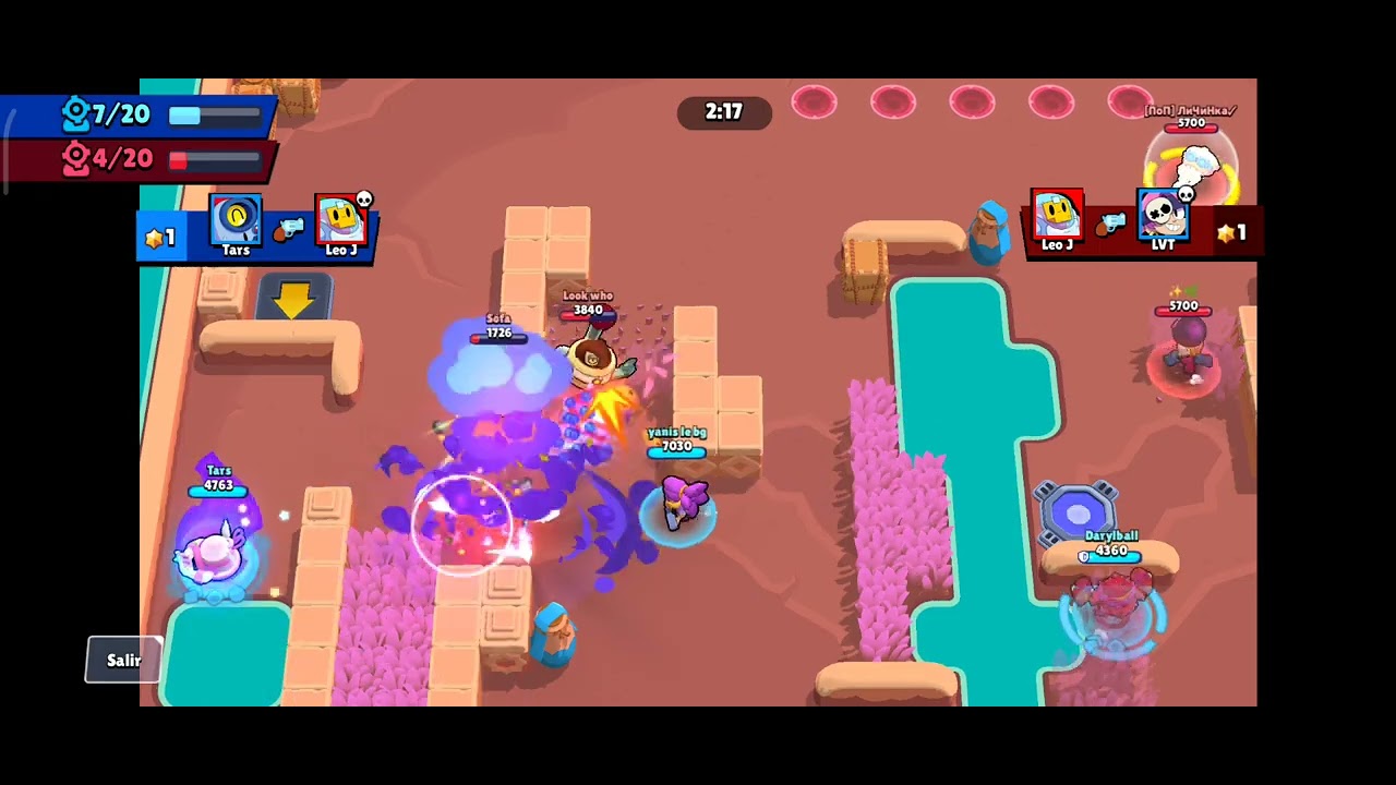 Brawl Starts Bell Nani 5 vs 5 - YouTube